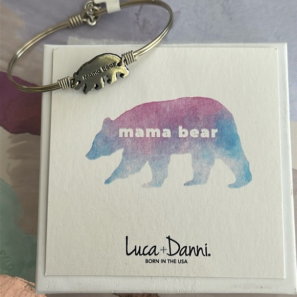 Luca + Danni | Jewelry | Luca And Dani Mama Bear Silver Bracelet | Poshmark